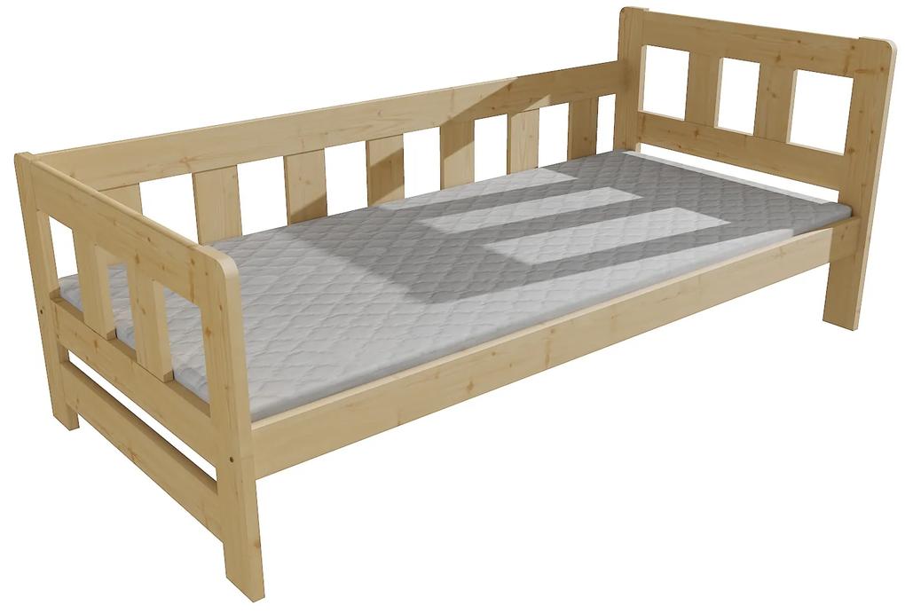 Vomaks Dětská postel VMK010FB KIDS Rozměr: 70 x 160 cm, Barva: surové dřevo