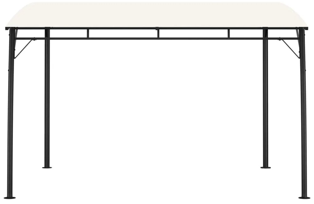 vidaXL Marketos Zahradní markýza proti slunci 3 x 3 x 2,55 m krémová