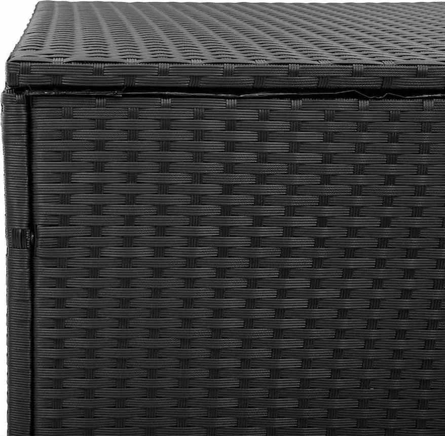 vidaXL Zahradní úložný box 110 x 50 x 58 cm polyratan [4104069] Barva: Béžová