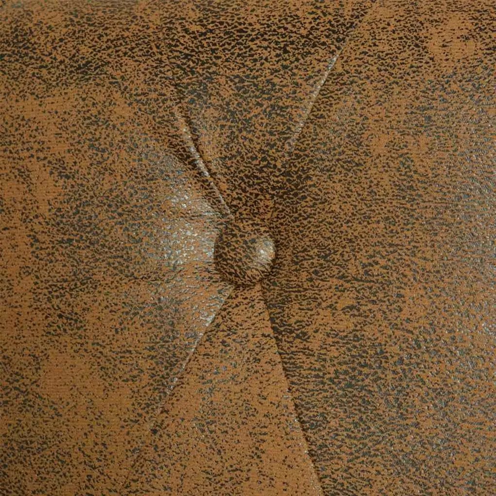 vidaXL Chesterfield sada 2místné a 3místné pohovky [274322] Barva: Hnědá