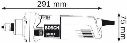 BOSCH GGS 28 C přímá bruska 0601220000