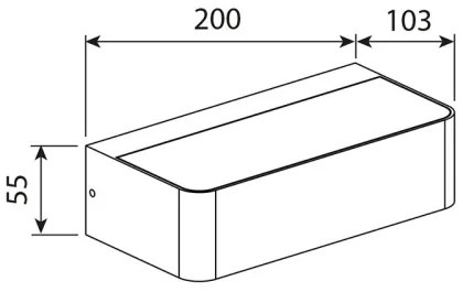 LED svítidlo McLED Cygnus, 8W, 4000K, IP65, černá ML-518.002.19.0