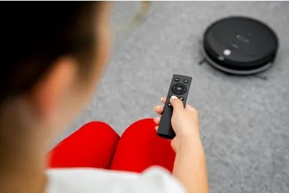 Robotický vysavač TEESA SMART VAC 2, černá