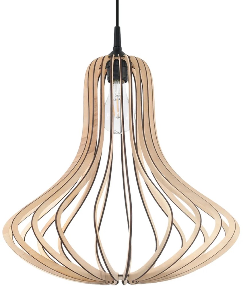 Sollux Lighting Závěsné svítidlo ELZA dřevo