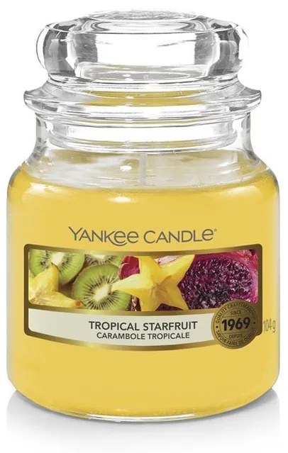 Yankee Candle - Classic vonná svíčka Tropical Starfruit, 104 g