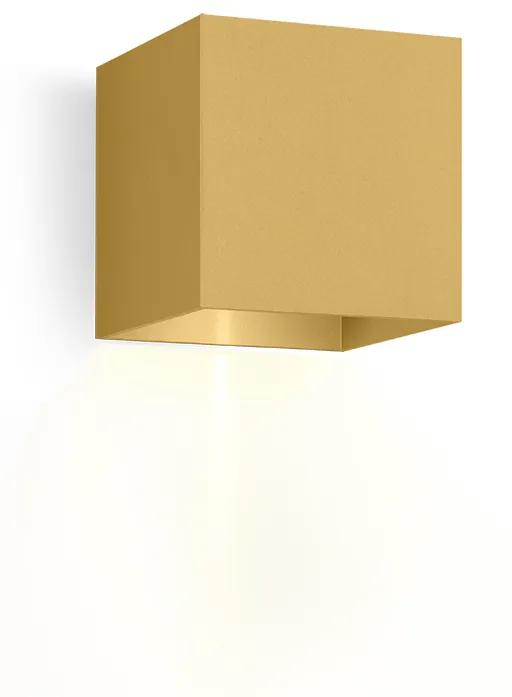 Nástěnné svítidlo ve tvaru krychle Box Wall 1.0 LED  Nástěnné svítidlo ve tvaru krychle Box Wall 1.0 LED Barva: Zlatá, Teplota chromatičnosti: 3000…
