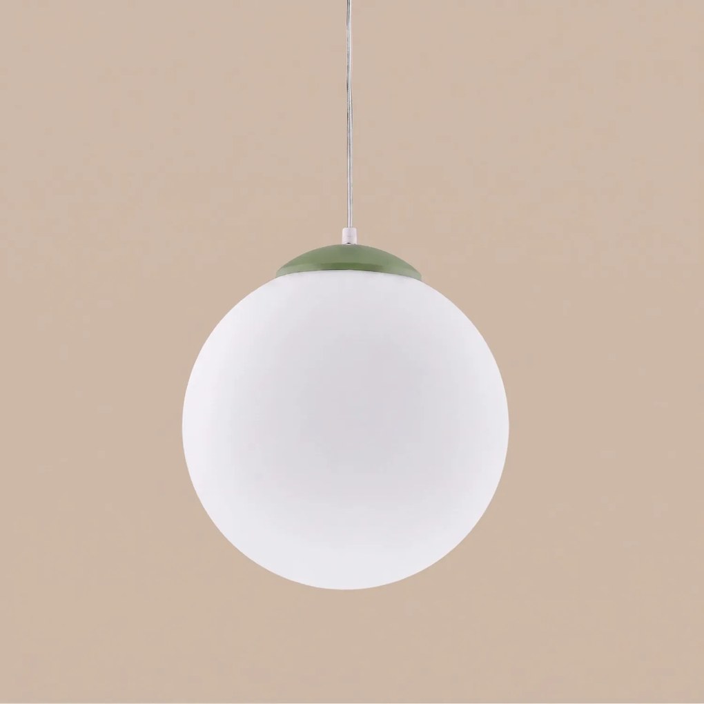 Sollux Lighting Závěsné svítidlo UGO 30 olivově zelené