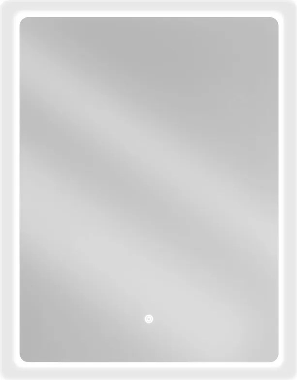 Mexen Sun, LED koupelnové zrcadlo s podsvícením 60x80 cm, 6000K, ochrana proti zamlžování, 9807-060-080-611-00