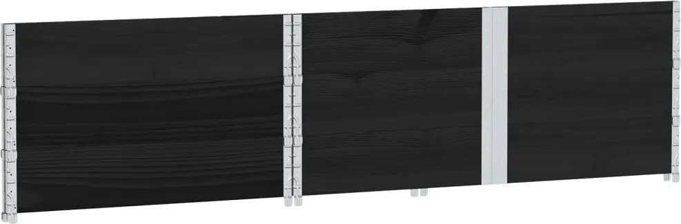 Zahradní truhlík hnědý 150 x 100 cm masivní borové dřevo 3295440