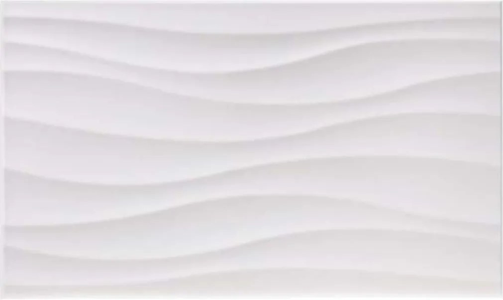 EBS Blanco - Dekor 33,3x55 cm, lesklý bílý BLA3355BEGEL