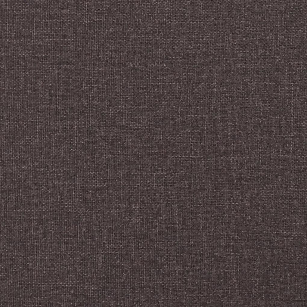 vidaXL Masážní polohovací křeslo textil [374179] Barva: tmavě hnědá