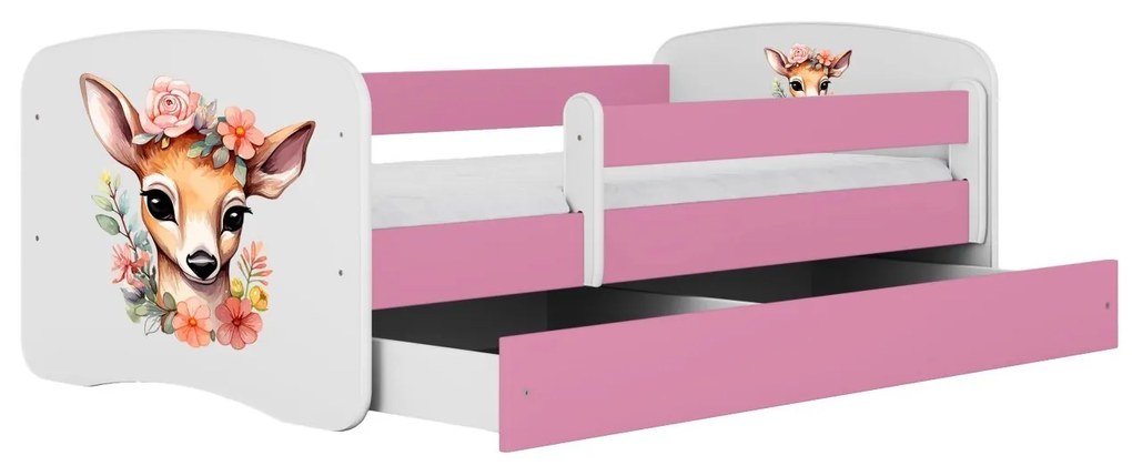 Dětská postel Babydreams Koloušek růžová