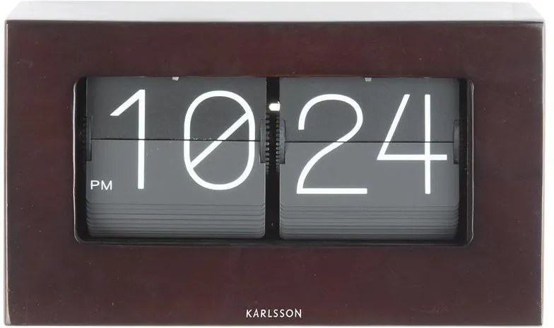 Designové stolní překlápěcí hodiny 5620DW Karlsson 21cm