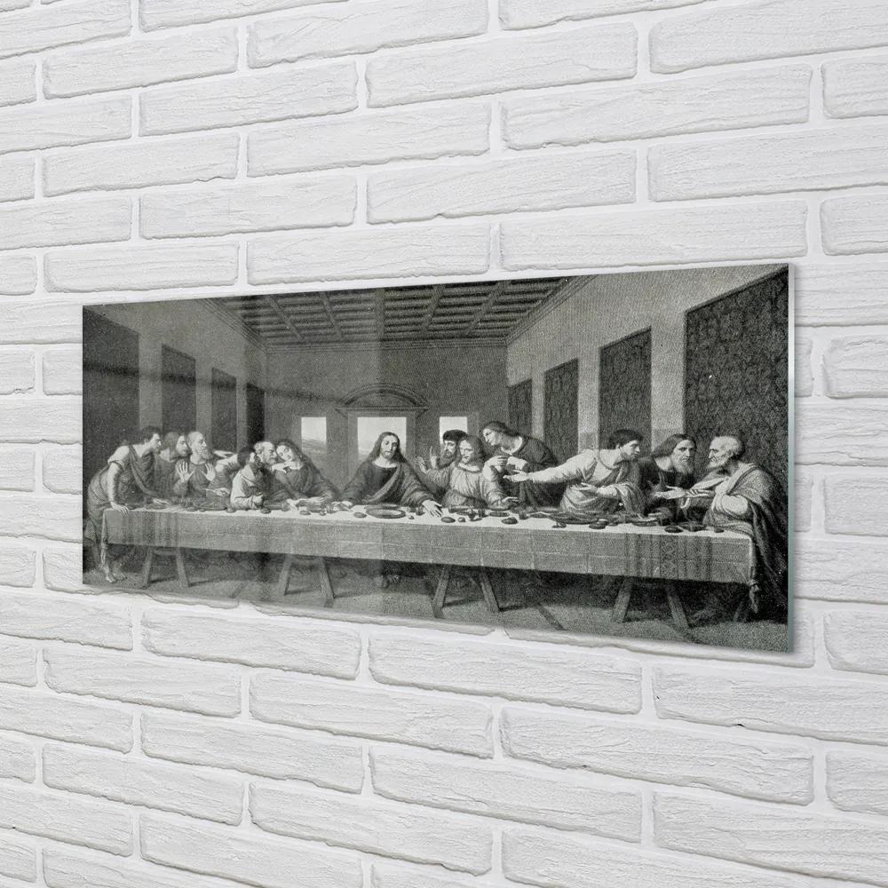 akrylový obraz Art poslední večeře 120x60 cm