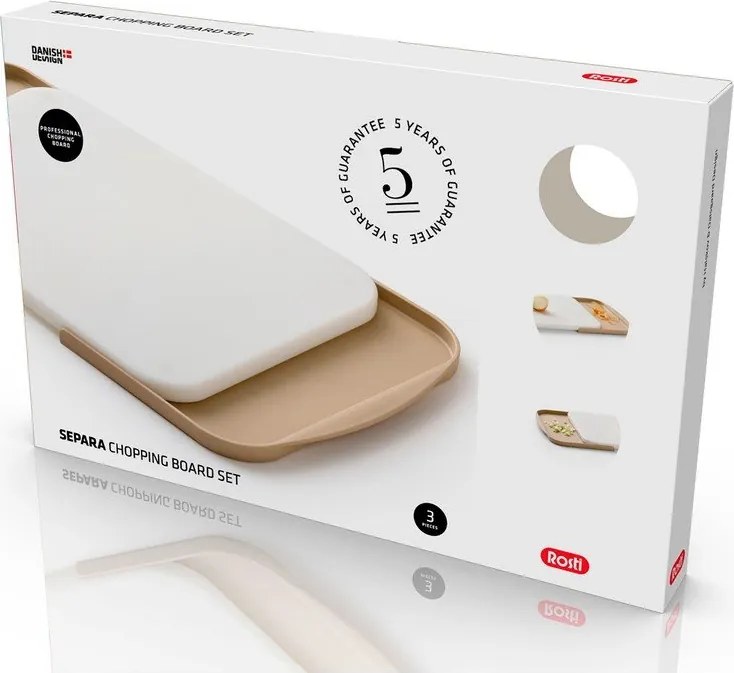 Plastové prkénko 40 x 27 cm Separa – Rosti