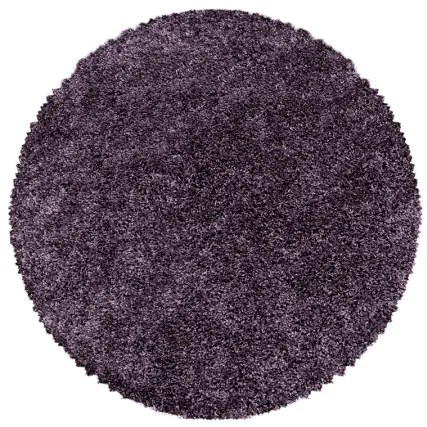 Koberce Breno Kusový koberec SYDNEY kruh 3000 Violet, Fialová, 160 x 160 cm