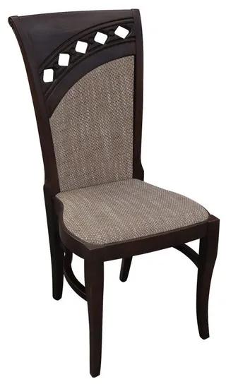 Židle JK49, Barva dřeva: bílá, Potah: Casablanca 2304