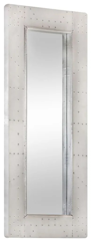 Zrcadlo s kovovým rámem 110 x 50 cm kov 320638