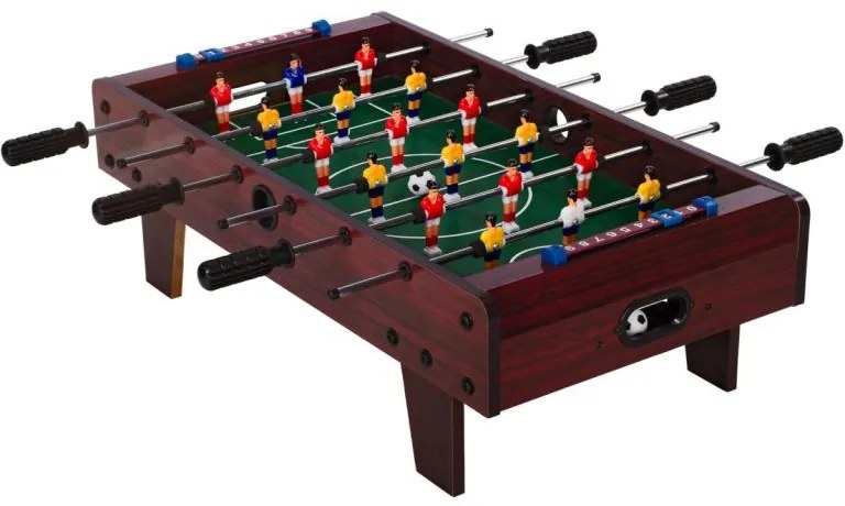 Tuin 40543 Mini stolní fotbal fotbálek s nožičkami 70 x 37 x 25 cm - tmavý