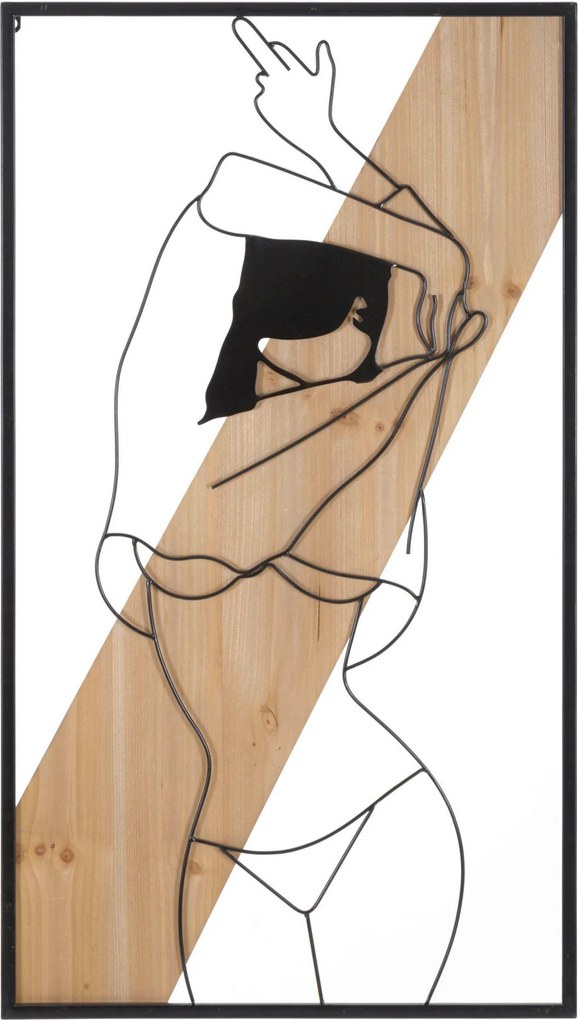 XXXLutz DEKORACE NA ZEĎ 50/90/2 cm Mauro Ferretti - 002665009901