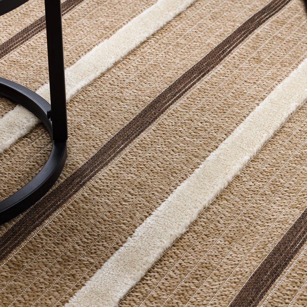 Dywany Łuszczów, Kusový koberec Spark 0686A beige/cream, 160x220, béžová, chodba / předsíň