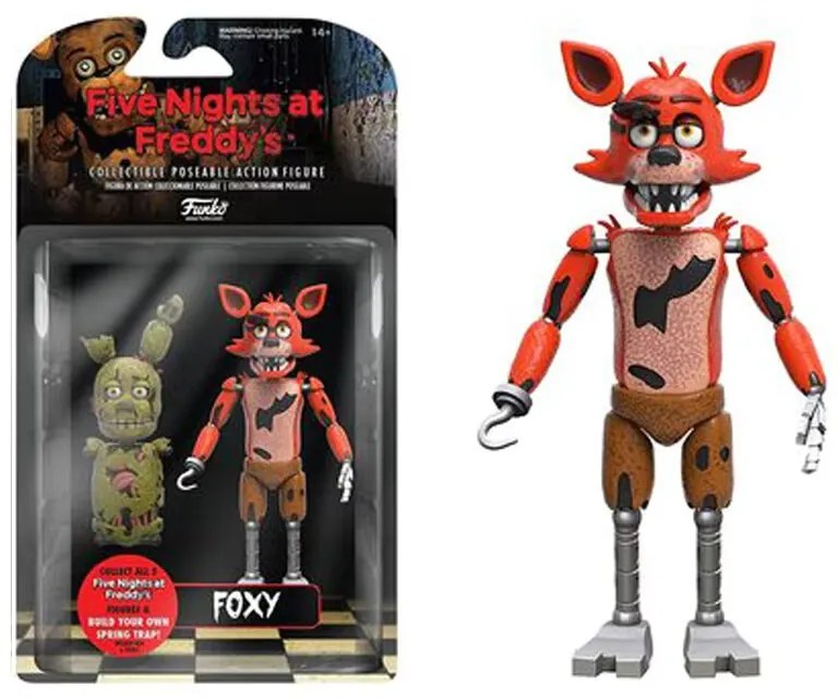 FNAF Five Nights At Freddys figurky Varianty: Foxy