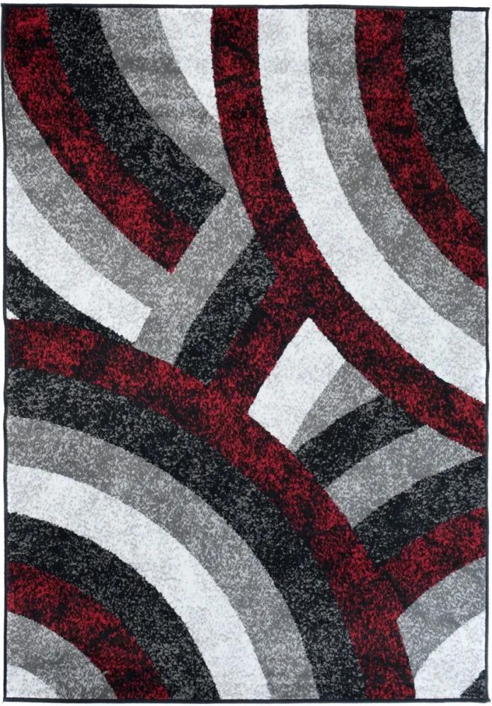 Kusový koberec PP Taras černý, Velikosti 120x170cm