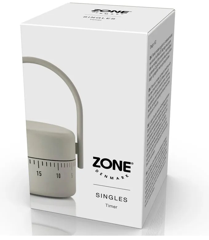 Světle šedá minutka Singles – Zone