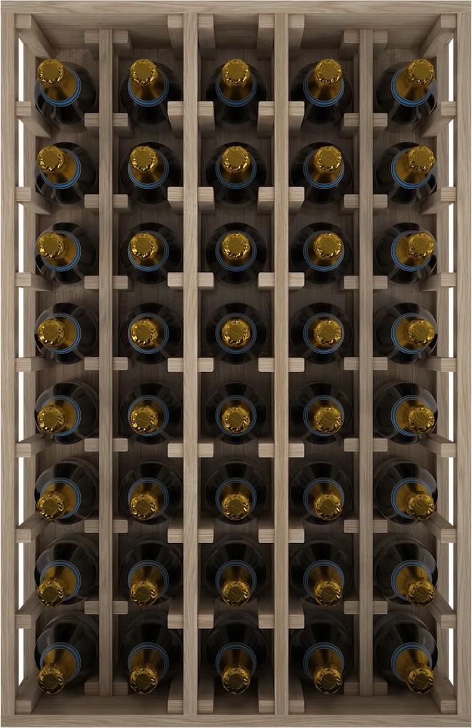Expovinalia Regál na šampaňské CANEDO CHAMPAGNE Materiál a odstín: Borovice s odstínem světlý dub