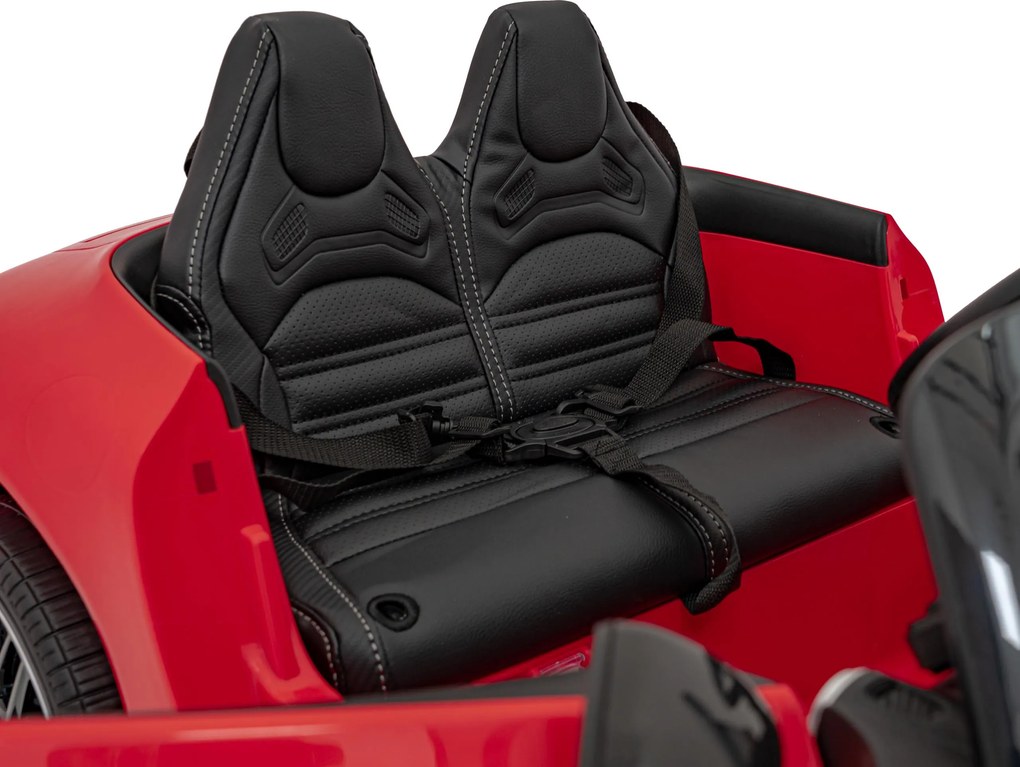 Ramiz Dětské elektrické auto Mercedes Benz AMG SL63 Červené