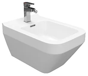 Cersanit Crea WC bidet závěsný hranatý, bílá, K114-010