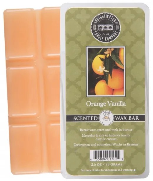 Bridgewater Orange Vanilla Vonný vosk do aromalampy 73 g