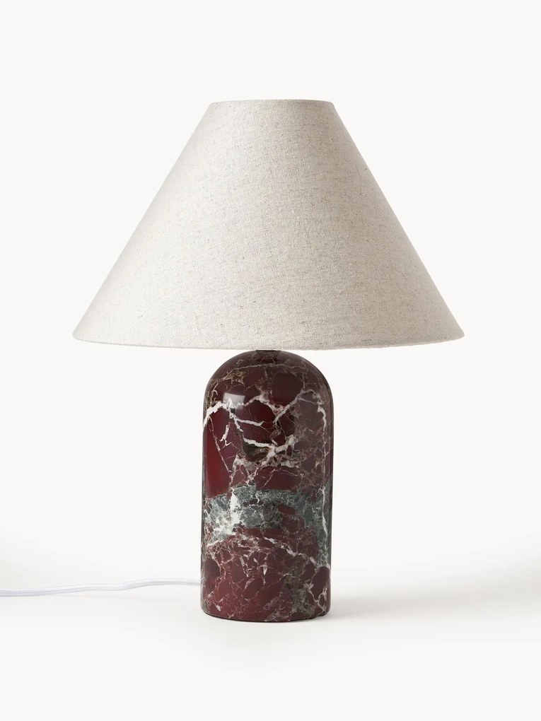 Stolní lampa's mramorovou podstavou Gia