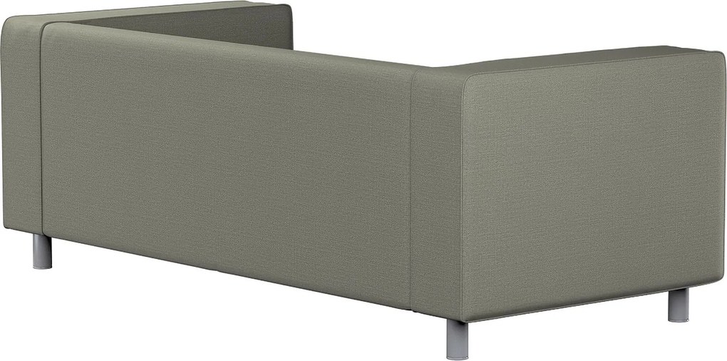 Potah na pohovku IKEA Klippan 2-místná barva šedá látka pletený vzor