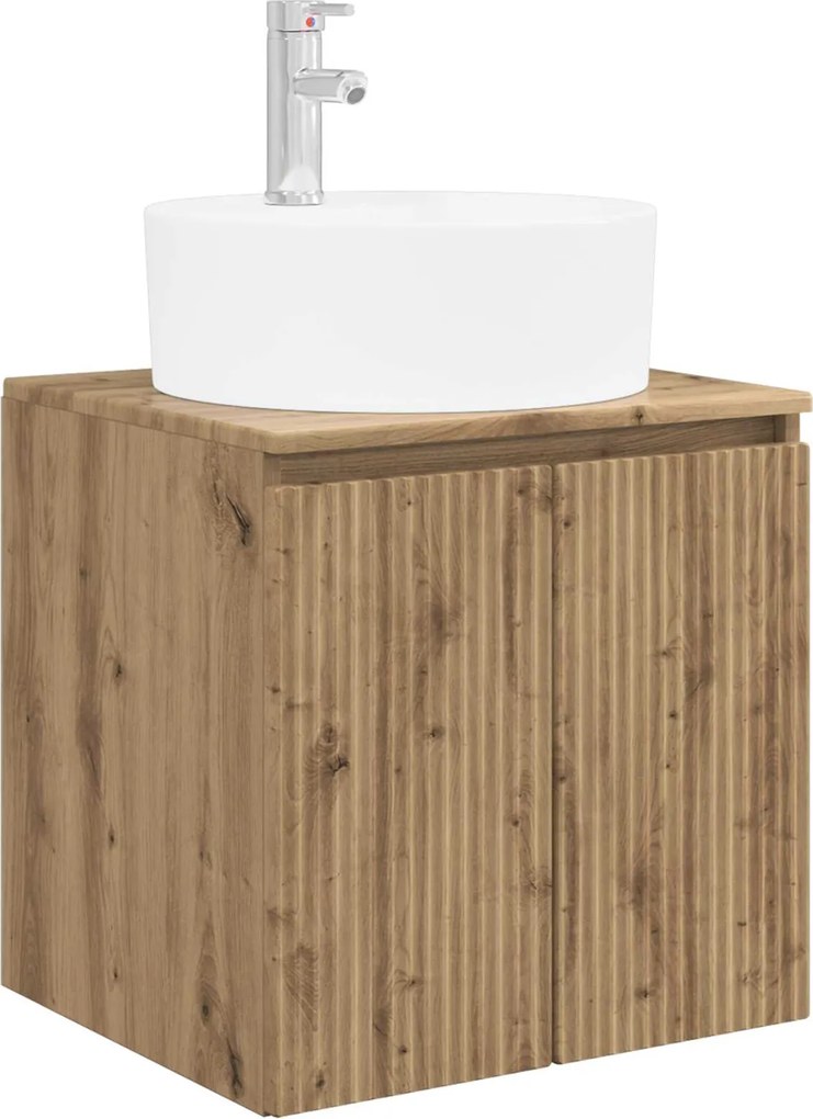Sada koupelnových skříněk 3 ks Dub artisan 49,5 x 44,5 x 65 cm 3405676