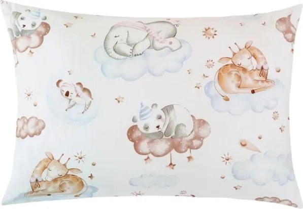 Bellatex Polštářek VIOLA 40x60 cm Zvířátka na obláčku
