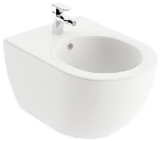 Ravak Chrome - Závěsný bidet 360x510 mm, otvor pro baterii, bílá X01517