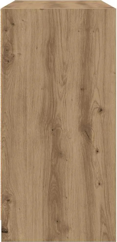Příborník dub artisan 102 x 37 x 75,5 cm kompozitní dřevo 3318725