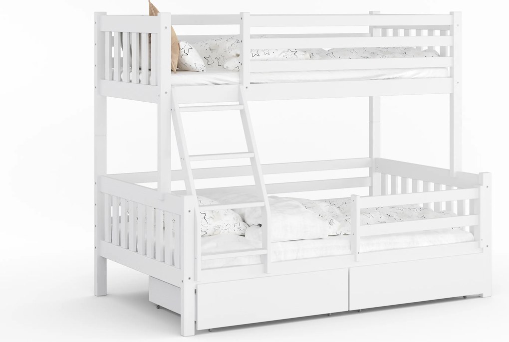 Rkids | Patrová postel Torro 90/120x190 Bílá