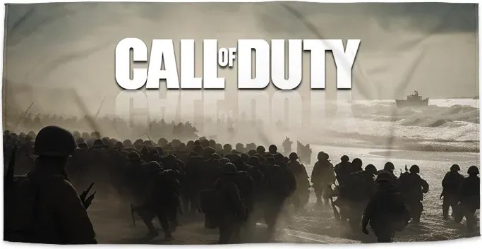 Sablio Ručník Call of Duty Normandie - 30x50 cm