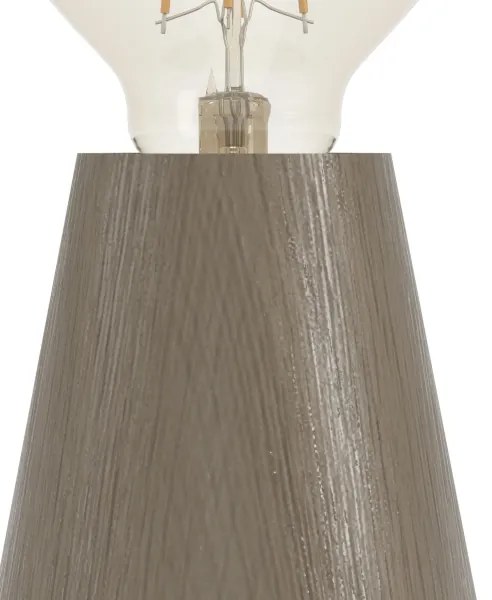 Eglo 44015 - Stolní lampa ASBY 1xE27/40W/230V hnědá