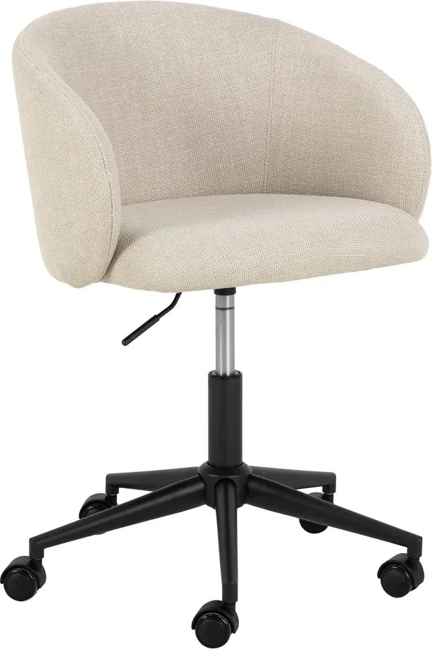 Designová kancelářská židle Eleanor béžová