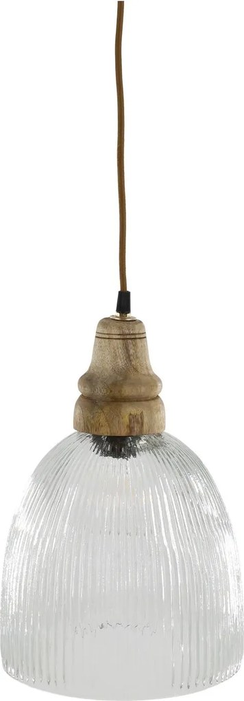 Závěsné skleněné světlo Mirabelle - Ø 23*33 cm