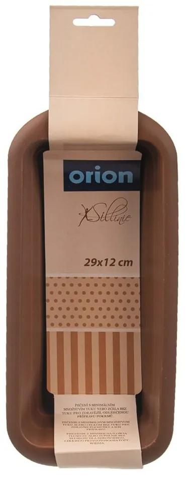 Orion Forma silikon CHLÉB 29x12 cm HNĚDÁ