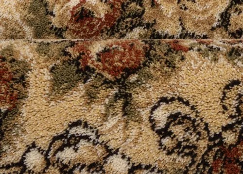 Koberce Breno Kusový koberec ISFAHAN DAFNE sahara, Hnědá, Vícebarevné, 140 x 190 cm