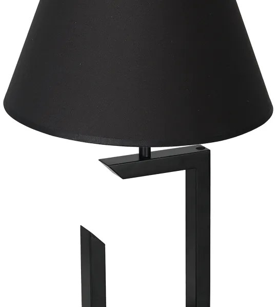 Stolní lampa 1xE27/60W/230V 45 cm černá/zlatá