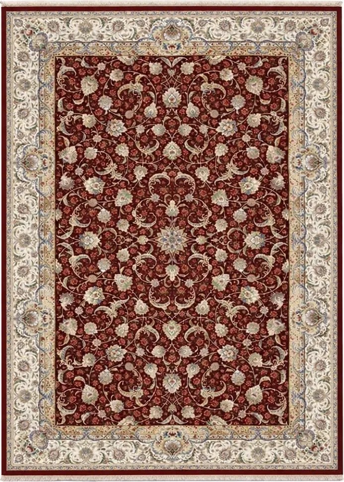 BE Koberec Sultan 1200 Red - červený obdélníkový Rozměr: 150x225 cm