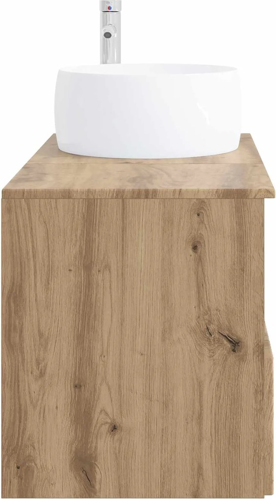 Sada koupelnového nábytku 2 ks Dub artisan Kompozitní dřevo 3404103