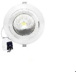 ACA Lighting COB LED bodovka LINO 20W/230V/3000K/1500Lm/IP20/60°, kruhová bílá