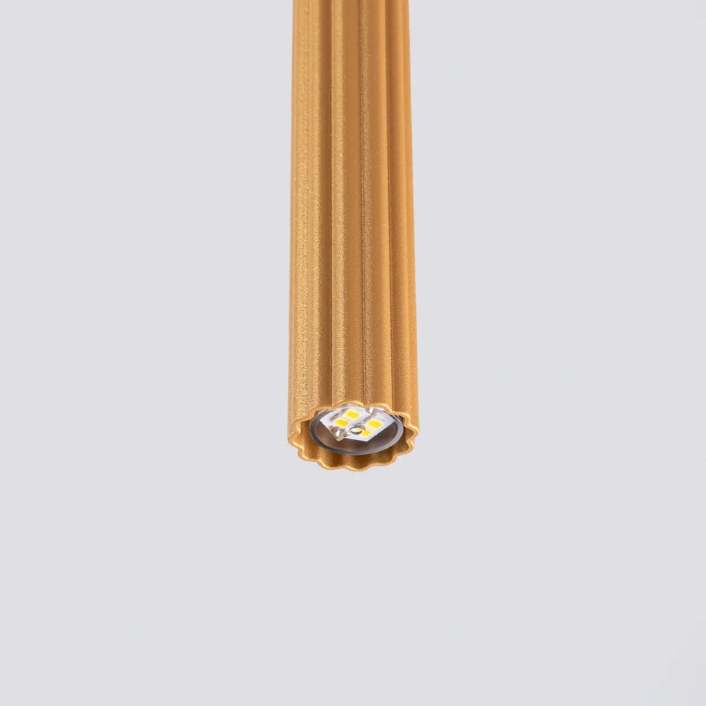 Sollux Lighting Závěsné svítidlo ARCHE 1 zlaté